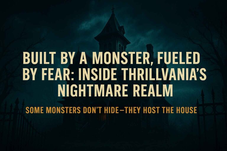 Built by a Monster, Fueled by Fear: The Legend of Thrillvania Haunted ...